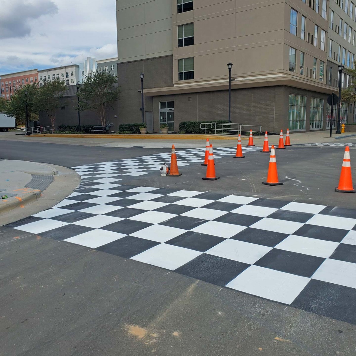 Winners Flag Crosswalk, North Hills, Raleigh NC | Projects ...