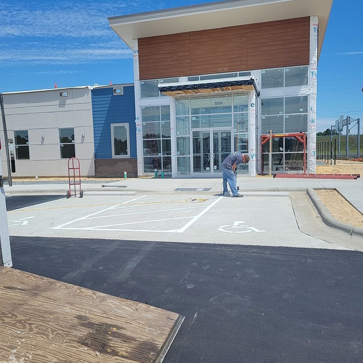 ADA Striping and Signage in Raleigh-Durham NC | IWC Sealcoating knows ...