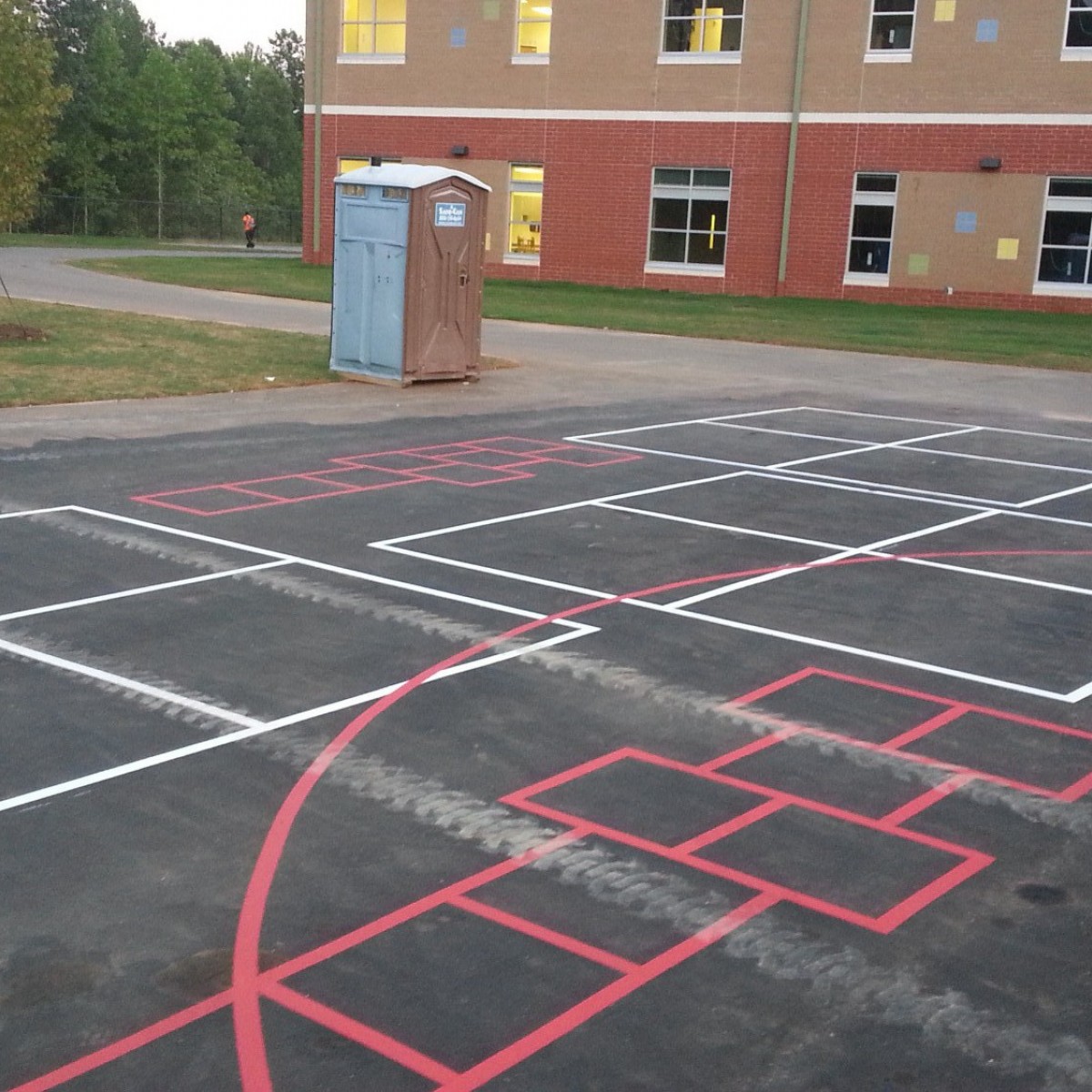Playground | Projects | Sealcoating, Line Striping, Thermoplastic ...