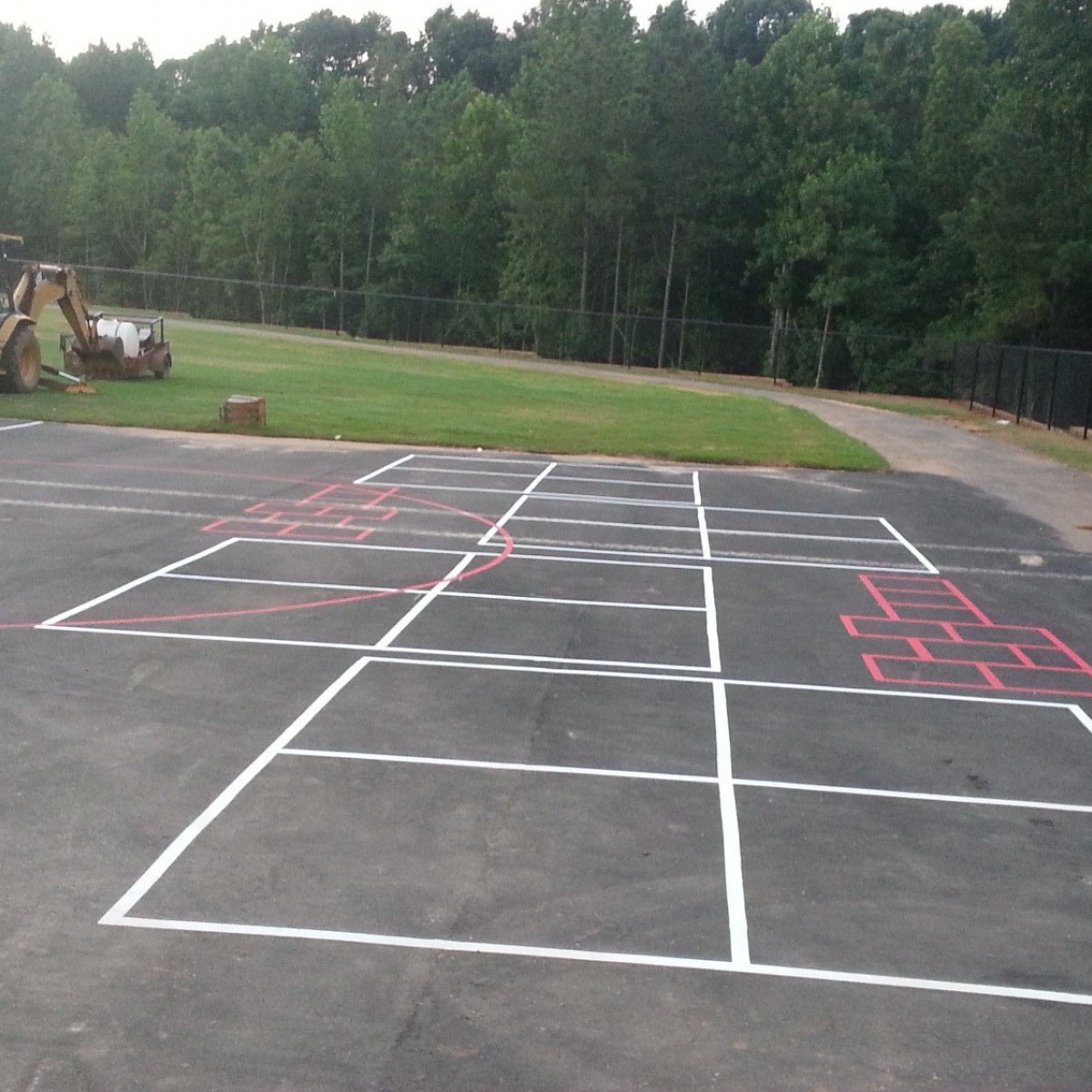 Playground | Projects | Sealcoating, Line Striping, Thermoplastic ...